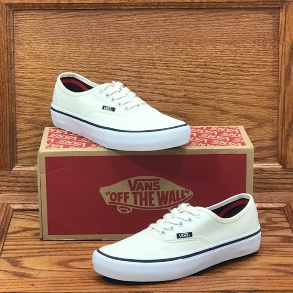 Vans | Shoes | Vans Authentic Pro White White Shoes | Poshmark